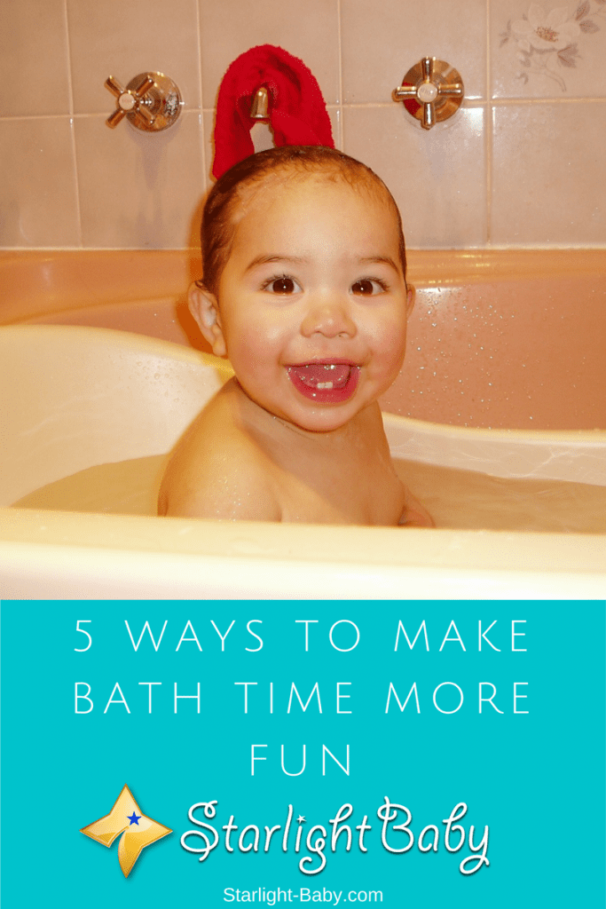 5 Ways To Make Bath Time More Fun